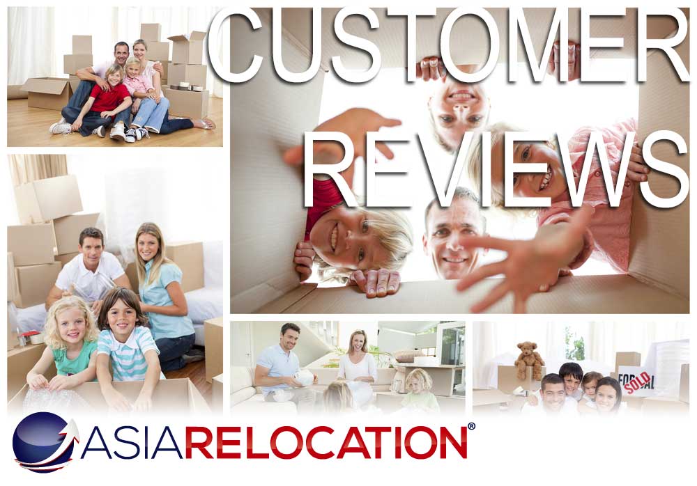 Asia Relocation Customer Reviews 😊